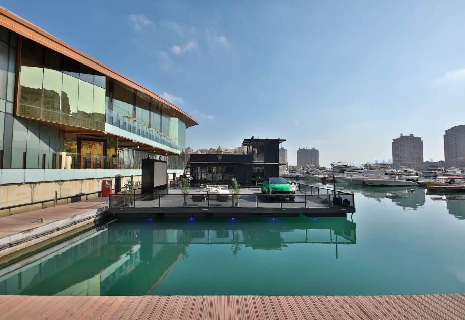 Living Divani @ Lamborghini Lounge Doha